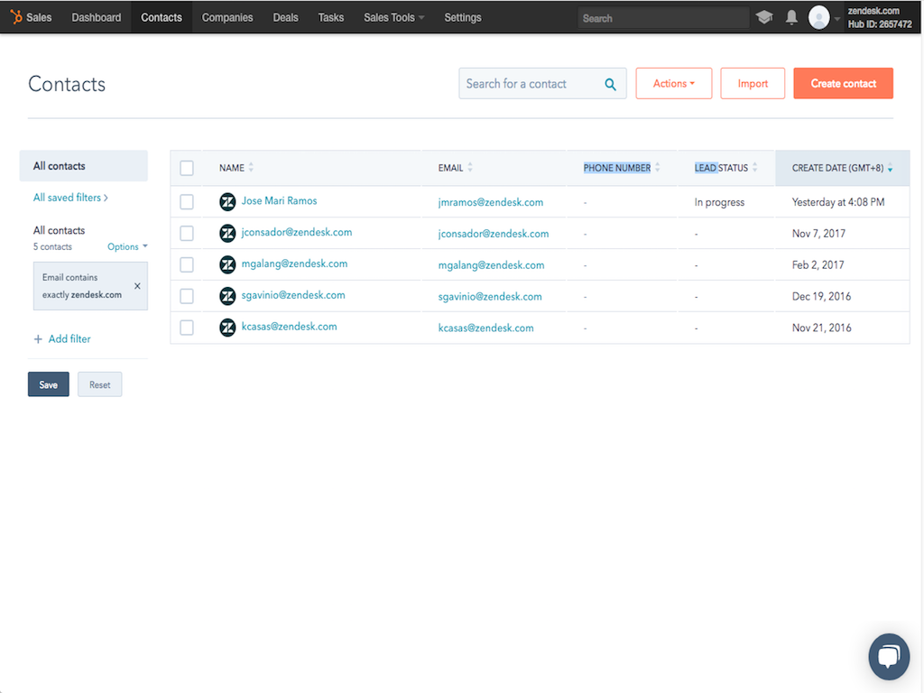 HubSpot App Integration with Zendesk Support